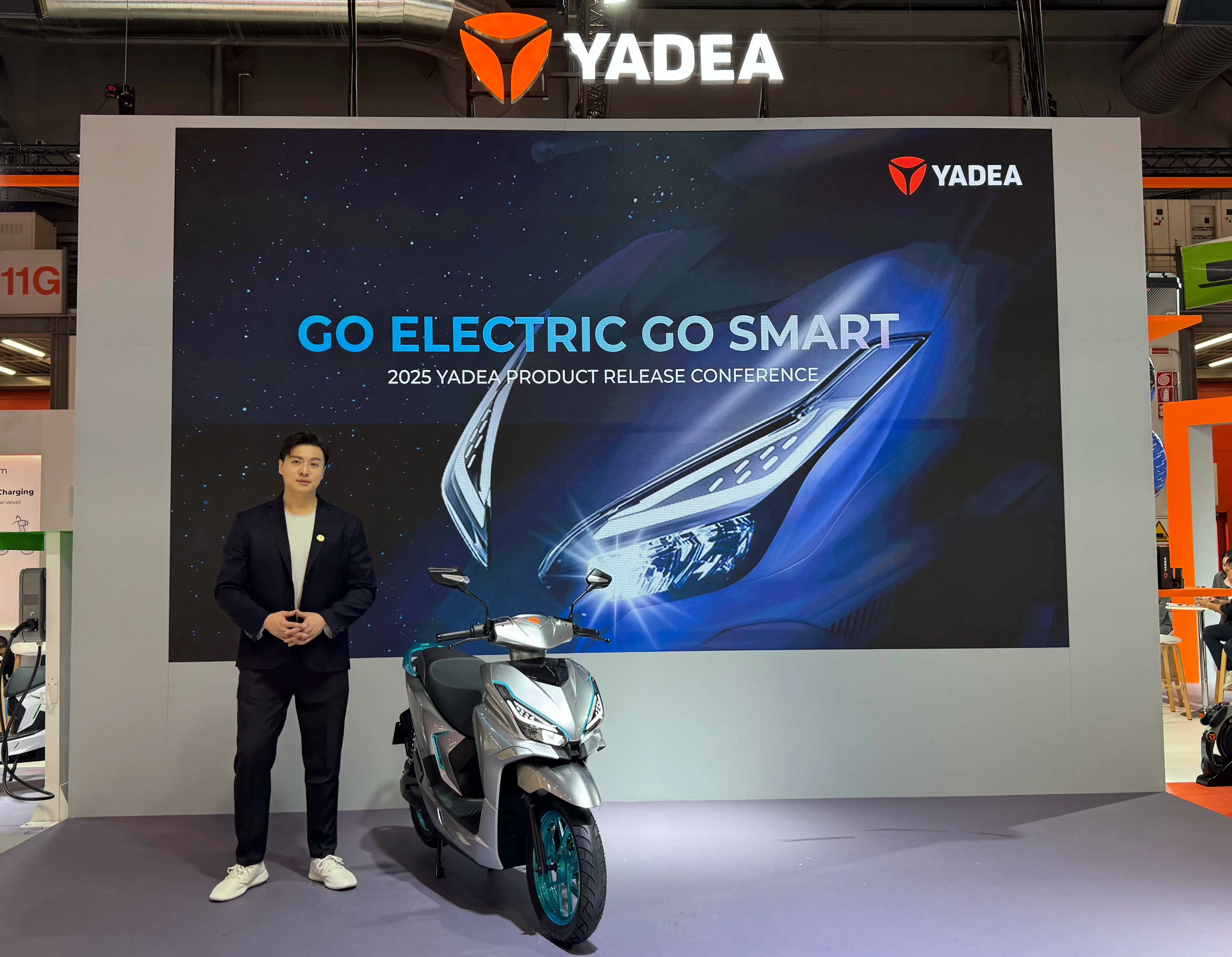 Yadea Shines at EICMA 2025 with New Yadea Velax and Full-Scenario ...